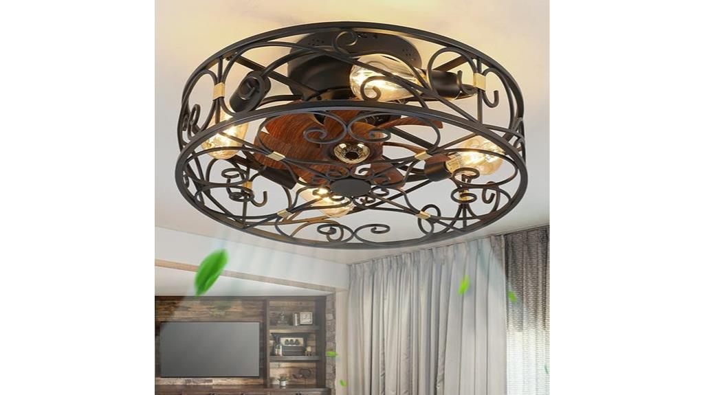15 Best Caged Ceiling Fans for a Stylish and Functional Home (2024 ...