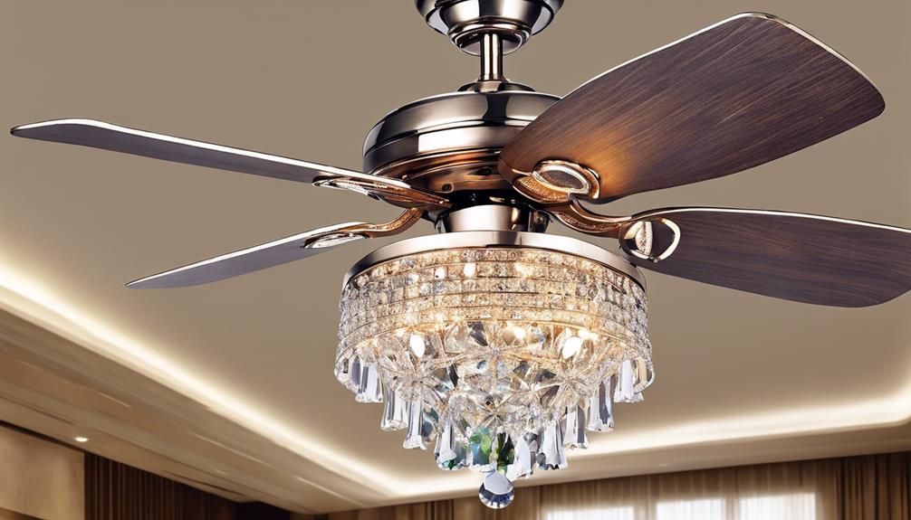 15 Best Crystal Ceiling Fans to Add Glamour to Your Home Decor - Top ...
