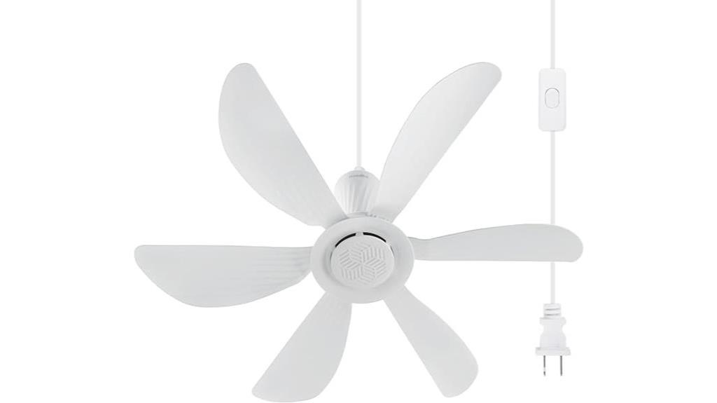 15 Best Plug-In Ceiling Fans to Keep You Cool and Stylish - Top Ceiling ...