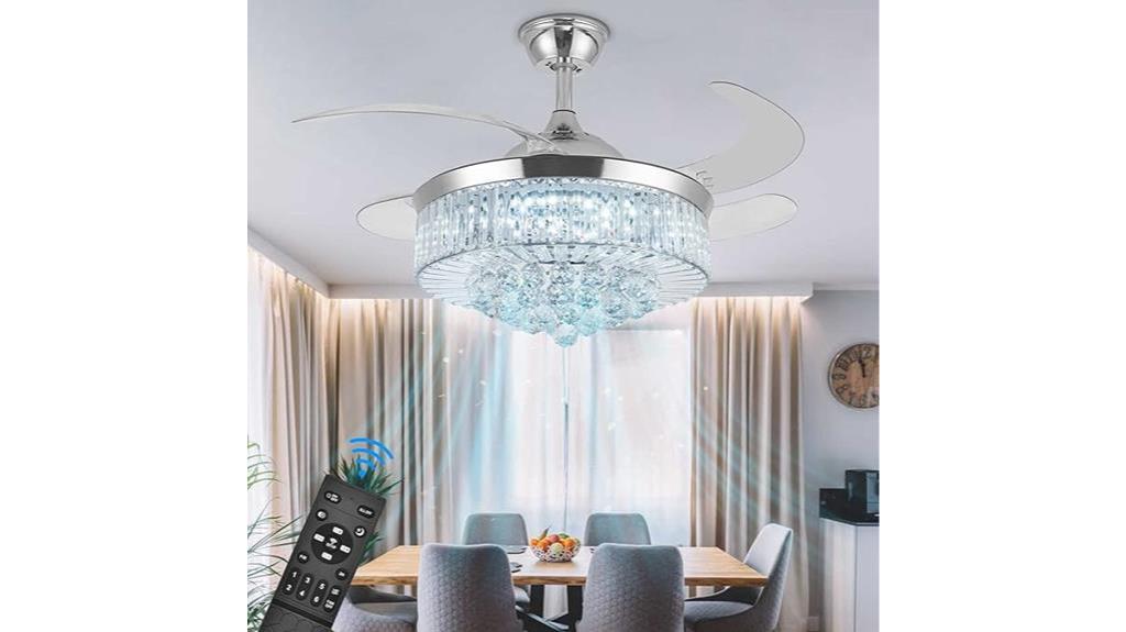 15 Best Crystal Ceiling Fans to Add Glamour to Your Home Decor - Top ...