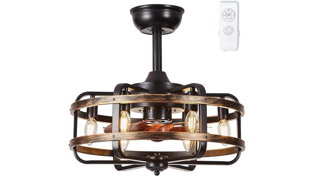 15 Best Caged Ceiling Fans for a Stylish and Functional Home (2024 ...