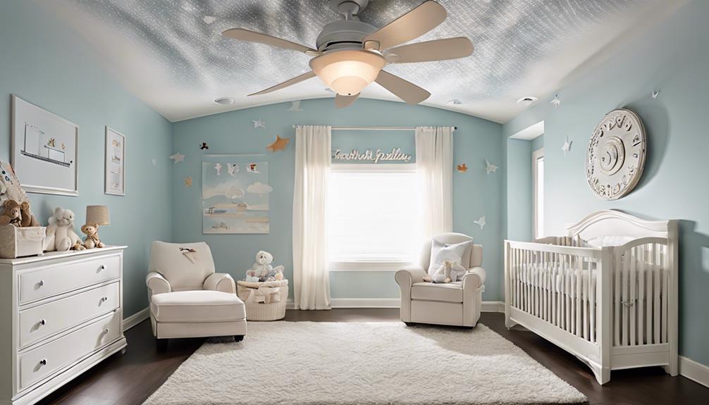 Using a Ceiling Fan Correctly to Make Baby Comfortable - Top Ceiling Fans