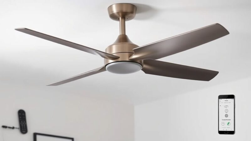 Guide to Smart Ceiling Fans: Features and Setup - Top Ceiling Fans