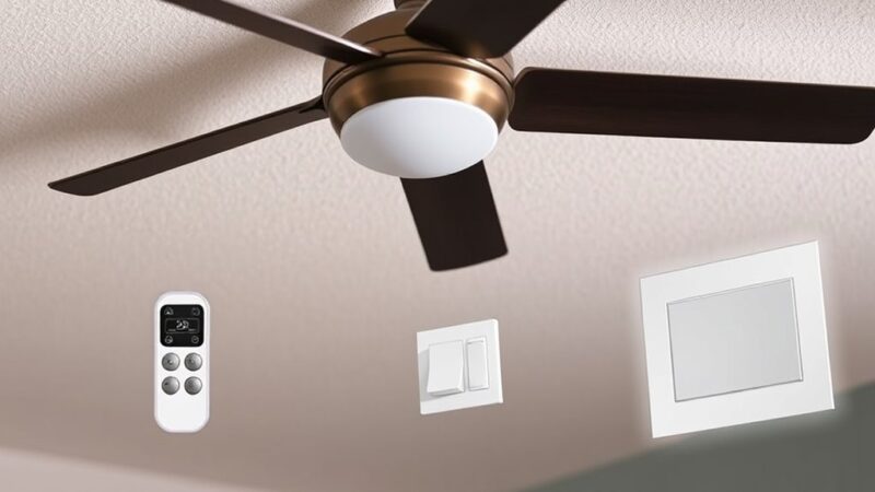 Ceiling Fan Control Options: Remotes, Wall Switches, Smart Controls ...