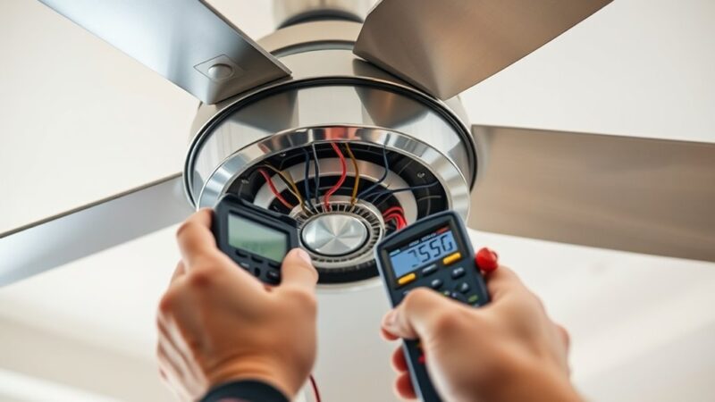 Testing and Balancing a Ceiling Fan After Installation - Top Ceiling Fans