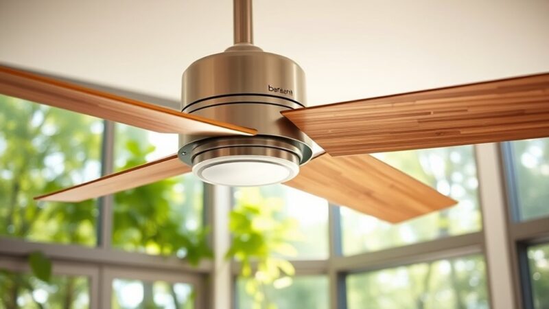 Eco‑Friendly Materials in Ceiling Fans: Sustainability Considerations ...