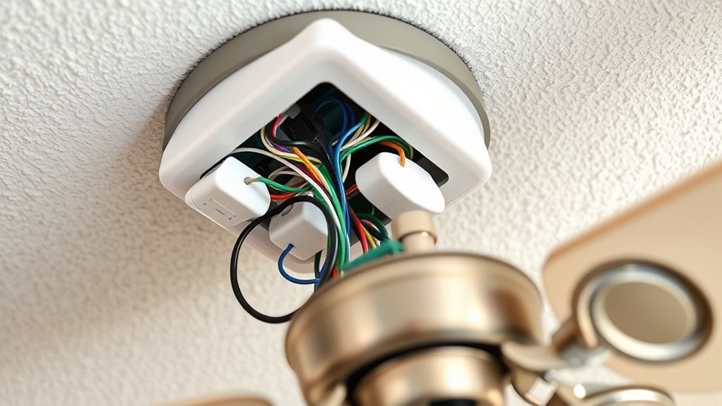 Wiring a Ceiling Fan to a Wall Control and Remote - Top Ceiling Fans
