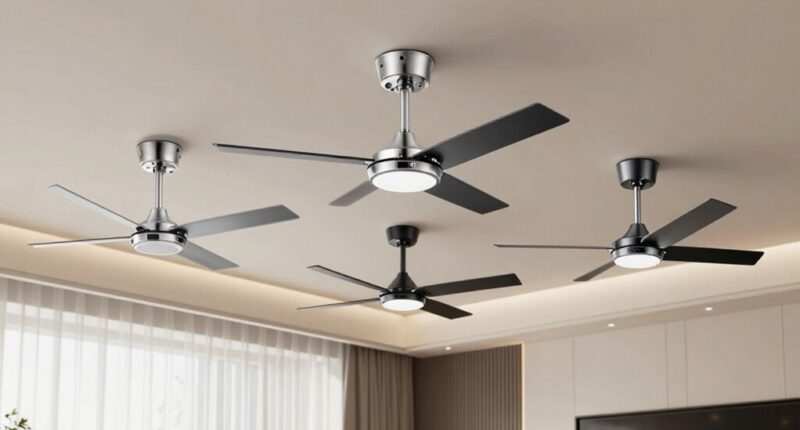 15 Best Ceiling Fans for 8 Foot Ceilings in 2026 - Top Ceiling Fans