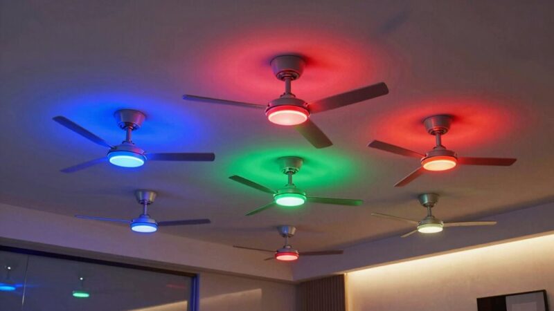15 Best Smart Ceiling Fans with Color Changing Lights in 2026 - Top ...